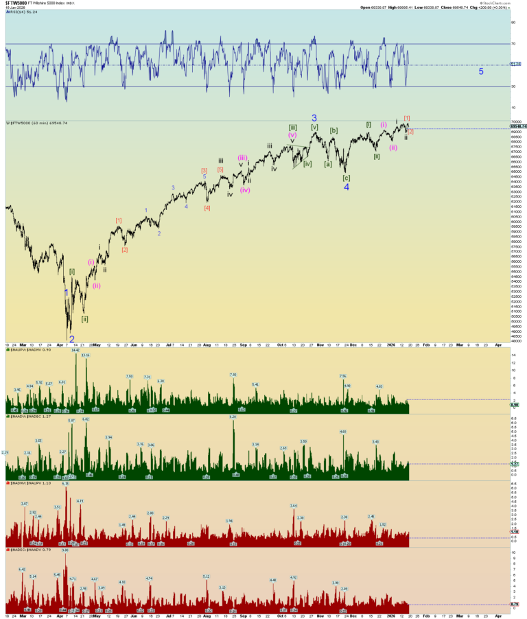 Elliott Wave Update ~ 15 January 2026 – Daneric's Elliott Waves